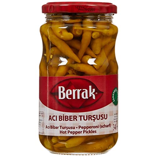 Berrak Hot Pepper Pickles 370ml — ACACIA FOOD MART